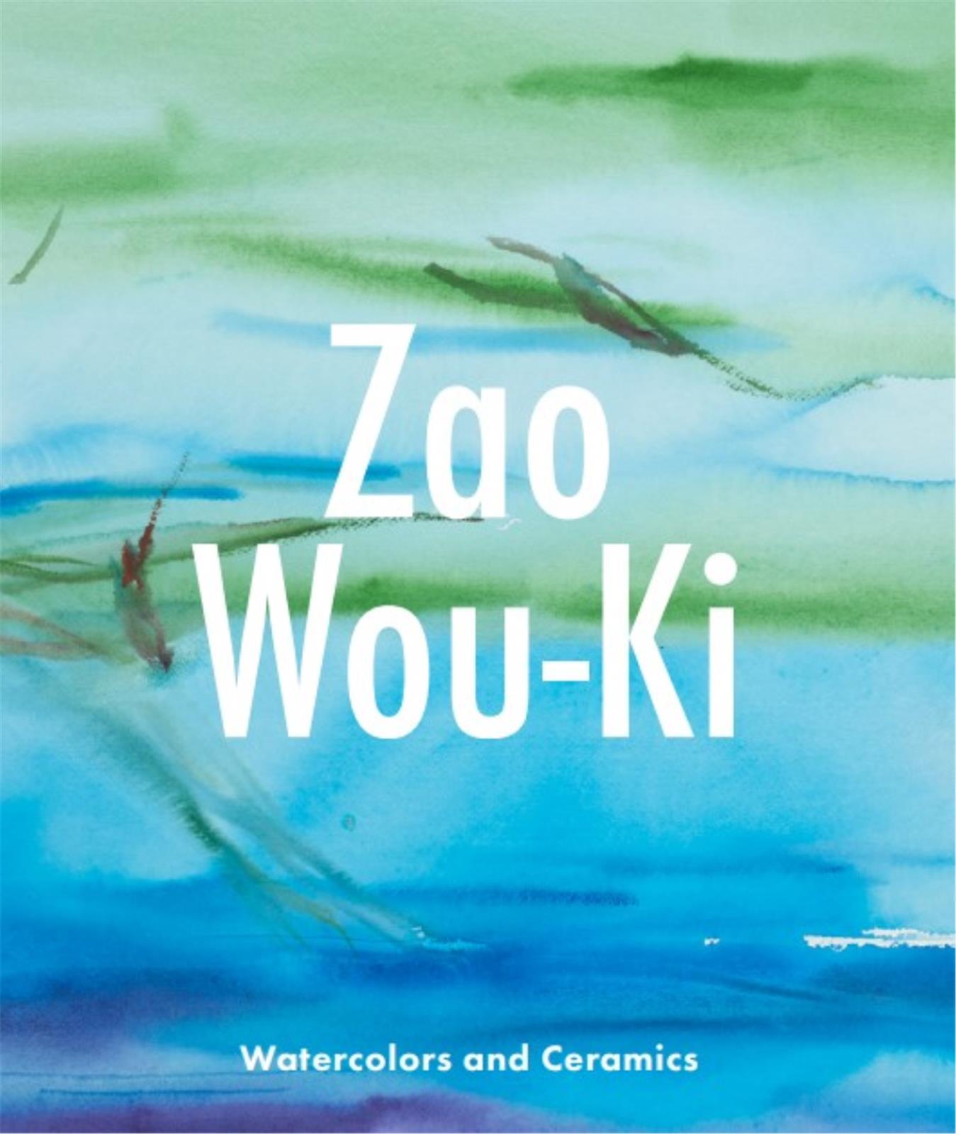 Zao Wou-Ki : Watercolors And Ceramics | Librairie Lardanchet Paris
