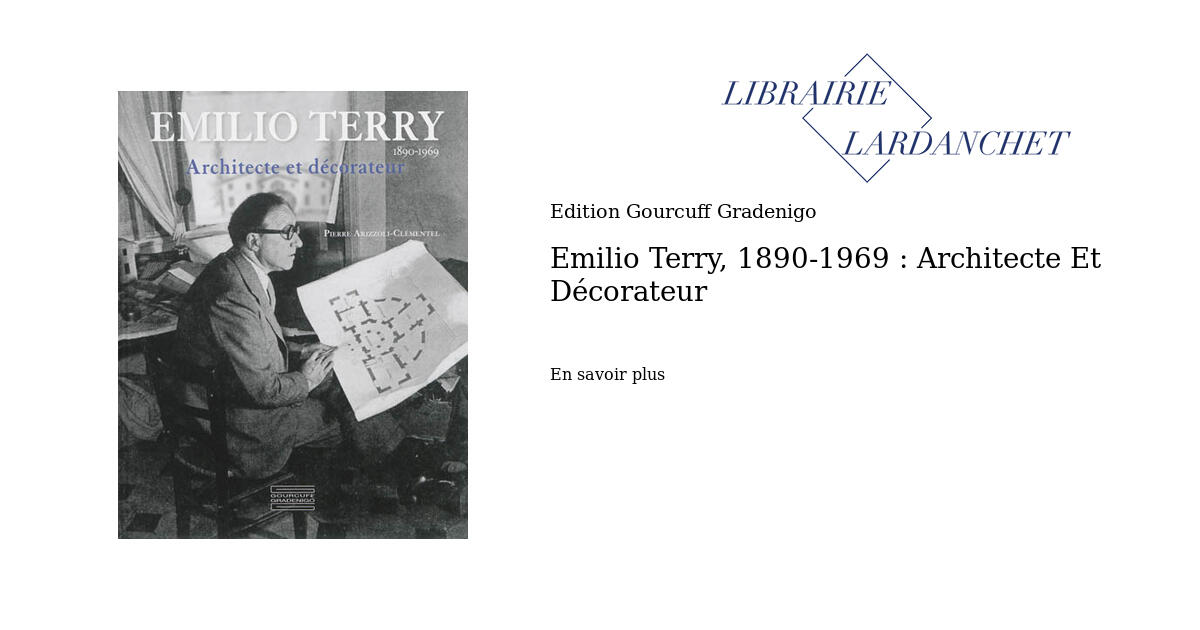 Emilio Terry, 1890-1969 : Architecte Et Décorateur | Librairie ...