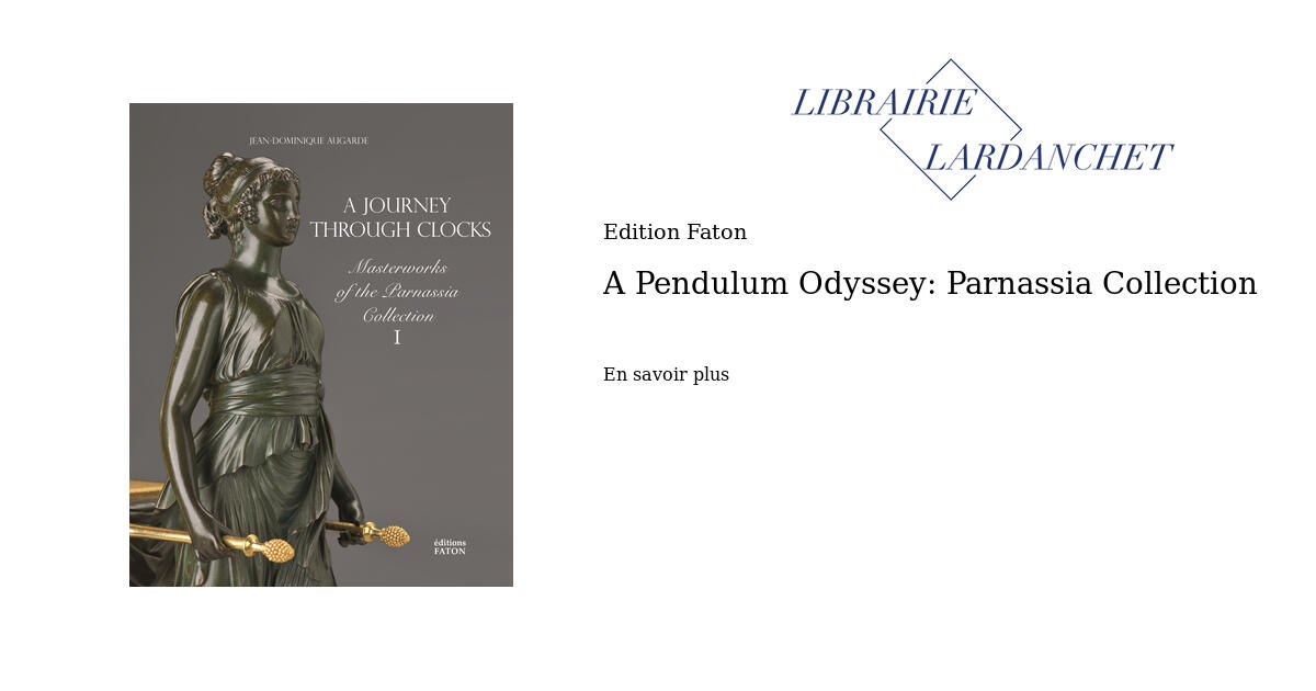 A Pendulum Odyssey: Parnassia Collection | Librairie Lardanchet Paris
