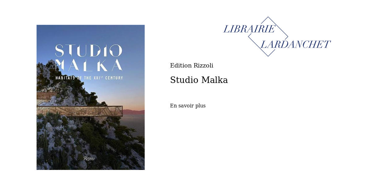 Studio Malka | Librairie Lardanchet Paris