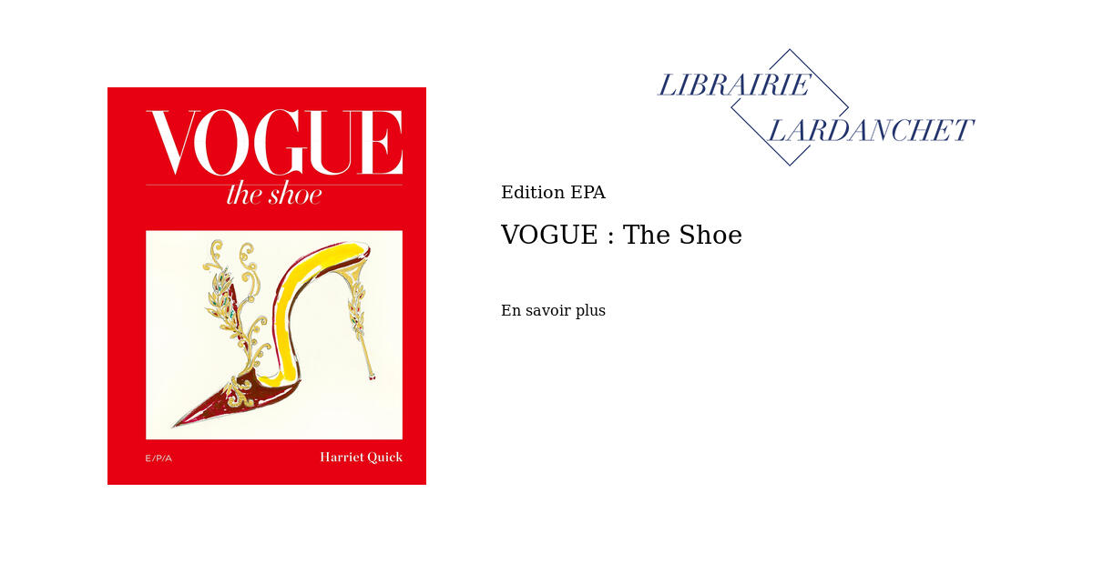 VOGUE : The Shoe